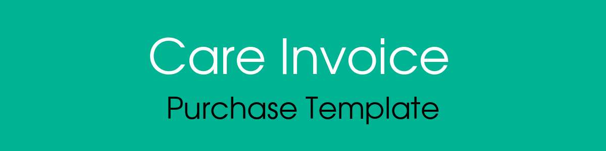 care invoice template - Wise Caregiving