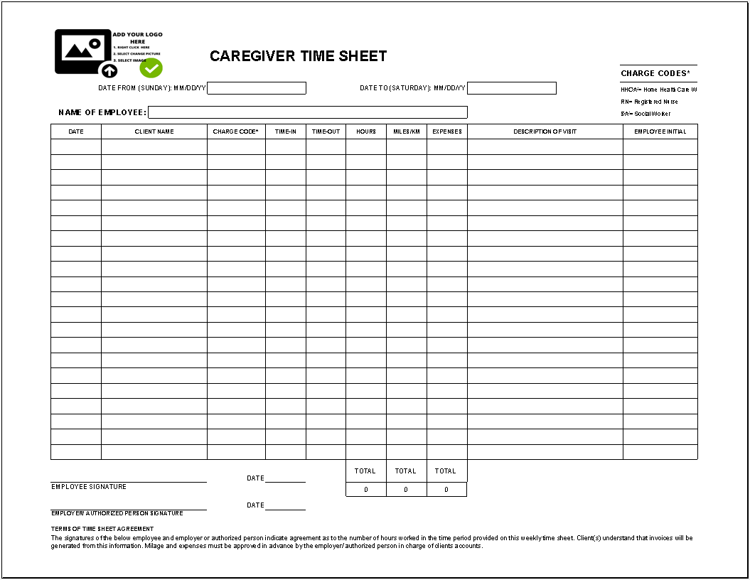 caregiver time sheet-weekly-sample - Wise Caregiving